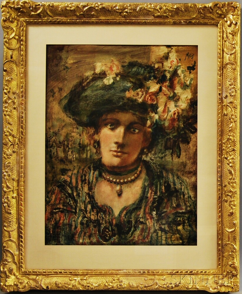 Conger Metcalf | Portrait of Adriana (1990 - 1991) | MutualArt