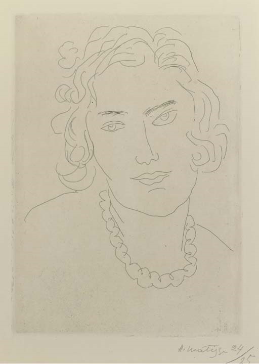 Henri Matisse | Le grand collier (D. 138) (1929) | MutualArt