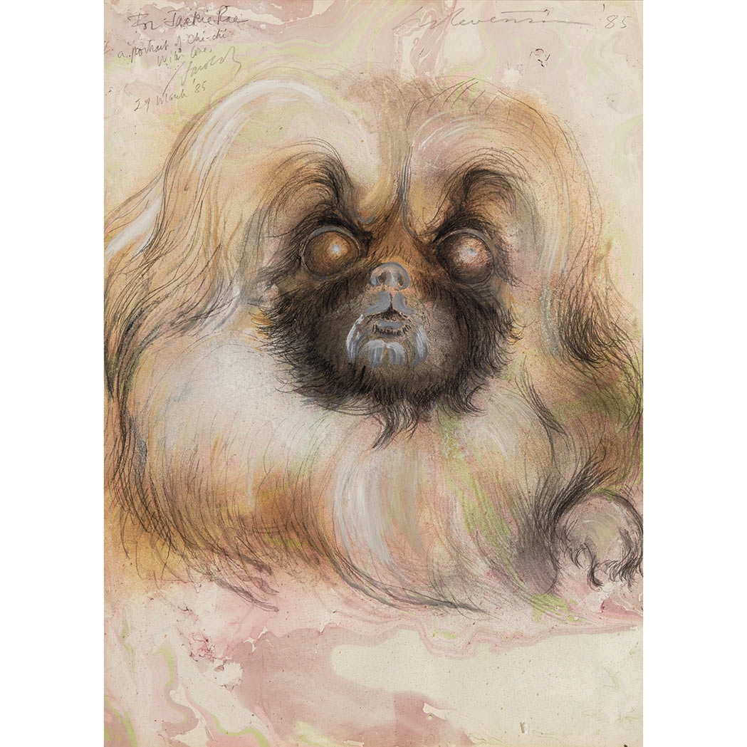 Harold Stevenson | Portrait of Chi-Chi (1985) | MutualArt