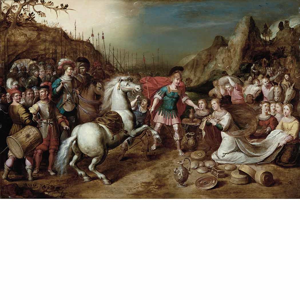 Pieter Lisaert IV | David and Abigail | MutualArt