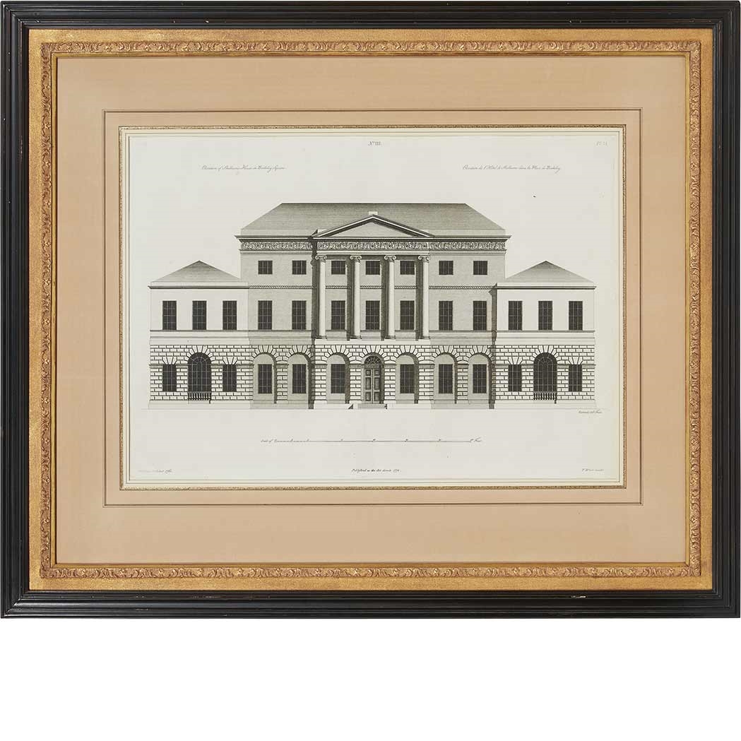 Robert Adam | 6 Works: Elevation Studies | MutualArt