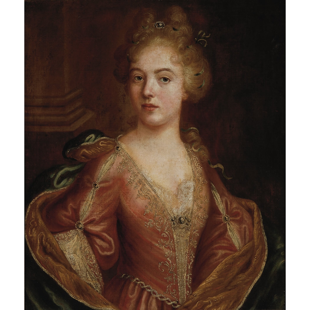 French School, 17th Century | Portrait of Elizabeth, Duchess of Orleans ...