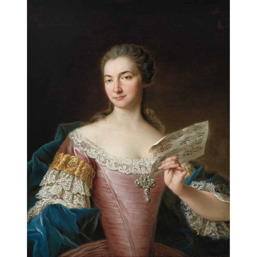 Francois-Hubert Drouais | Portrait of Sabine, Comtesse de Bassewitz ...
