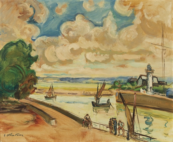 Achille Emile-Othon Friesz | PORT D'HONFLEUR | MutualArt