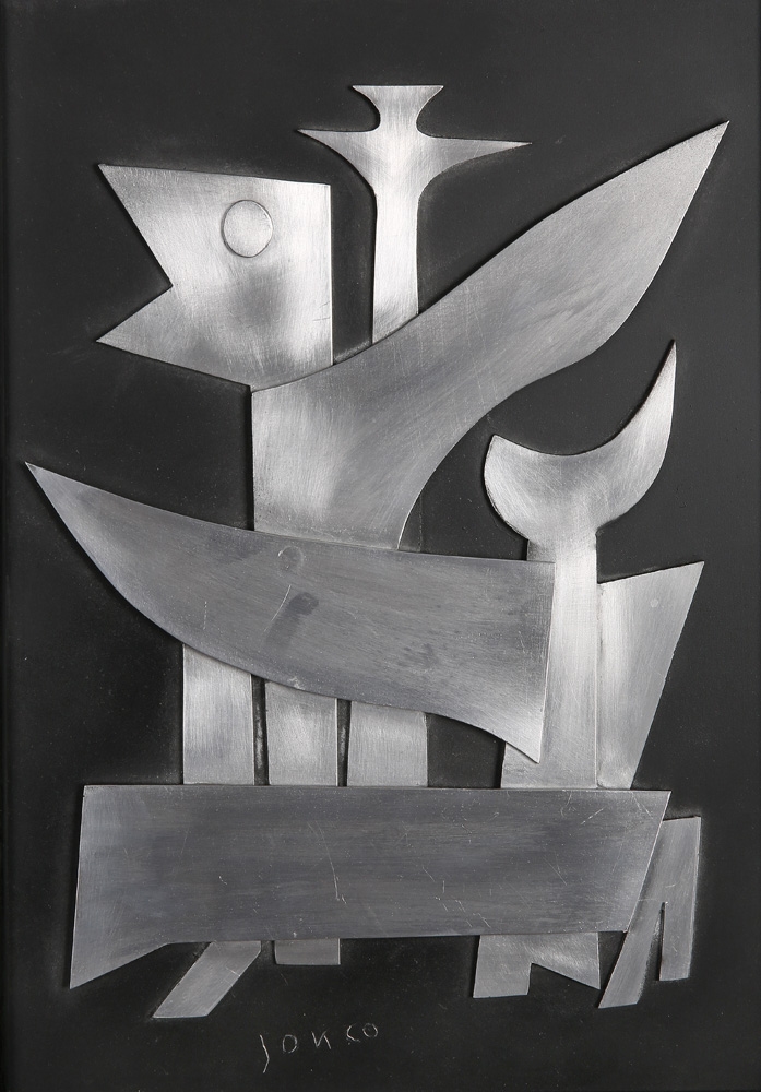 Marcel Janco | Geometric Collage | MutualArt