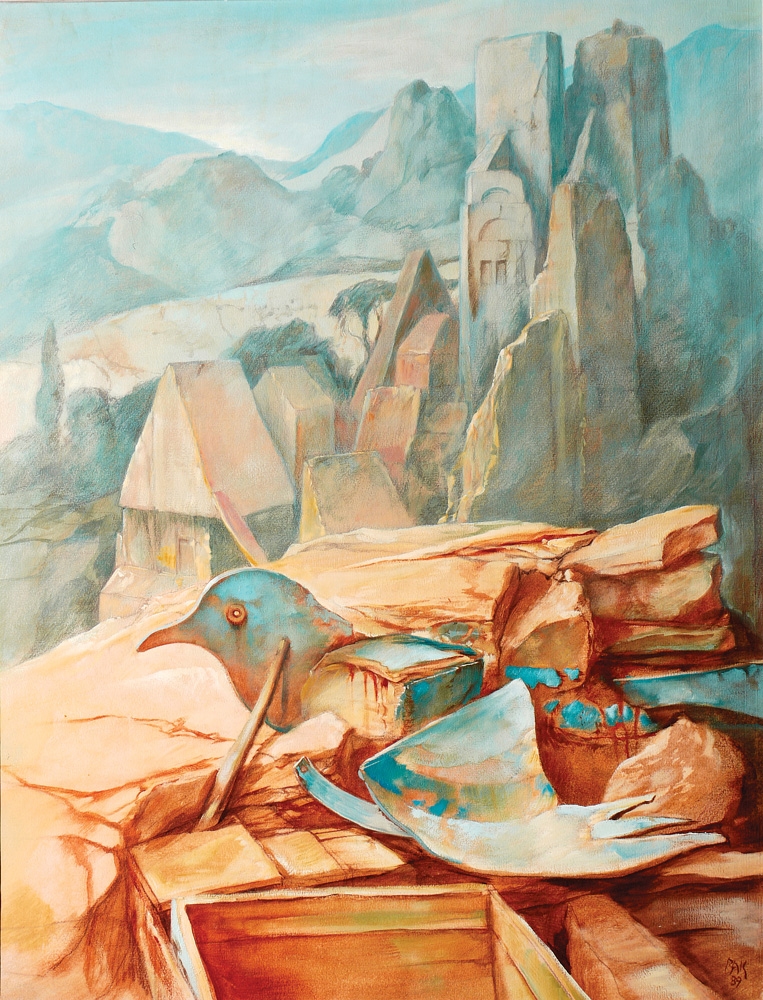 Samuel Bak | Cosmos (1989) | MutualArt