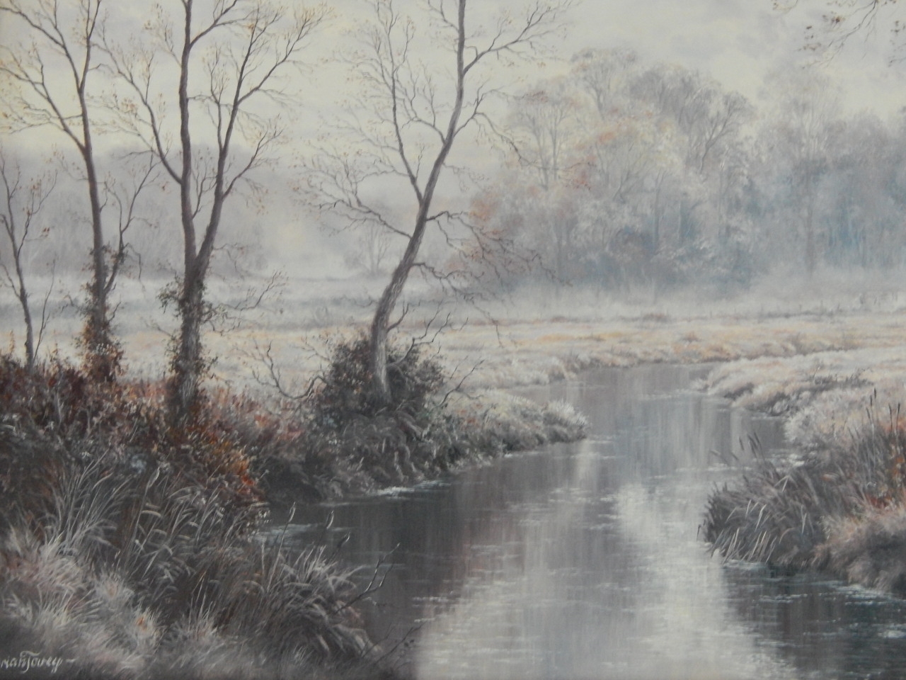 Brian Tovey | River Landscape | MutualArt