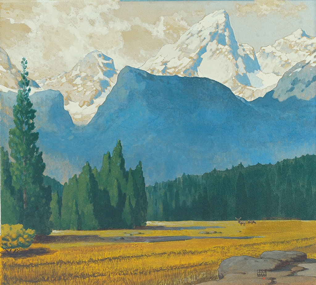 Leslie Darrell Ragan | High Sierra Meadows (1950s) | MutualArt