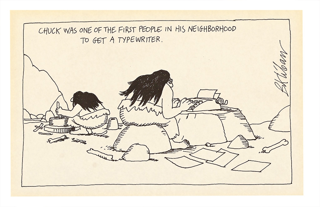 Bernard Kliban | Chuck was One of the First People in His Neighborhood ...