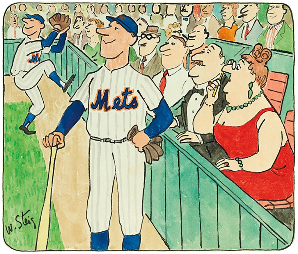 William Steig | The New York Mets (With Opera - Goers) (1969 - 1973 ...