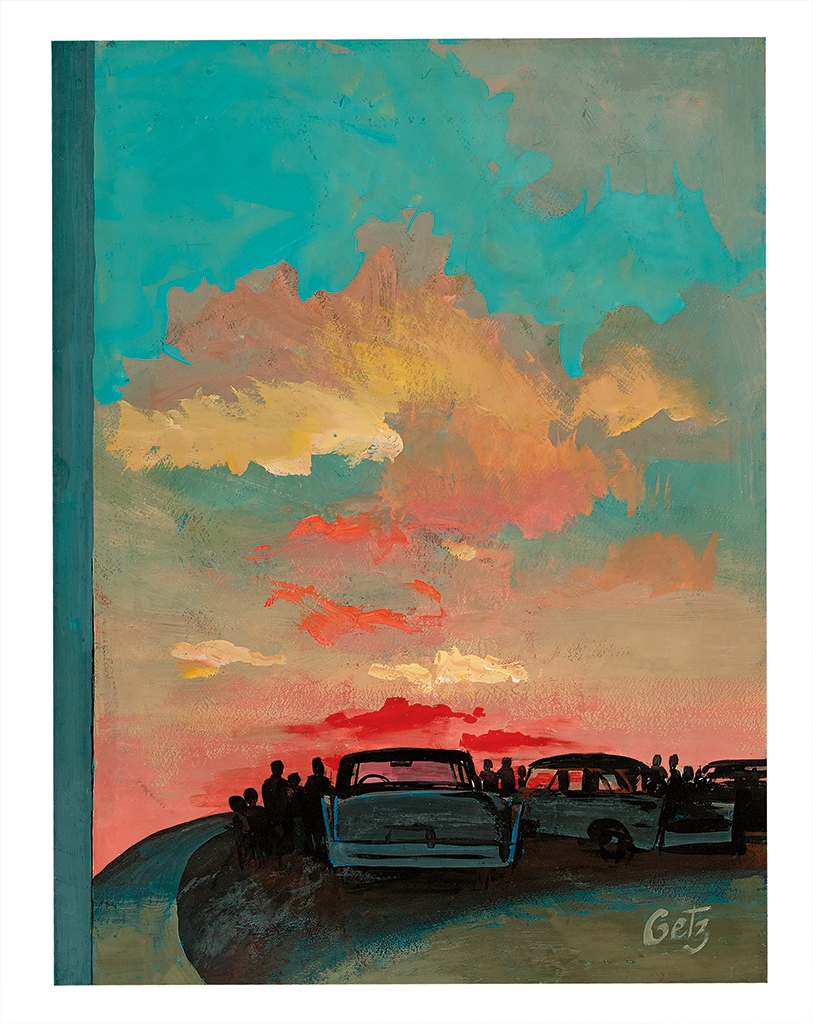 Arthur Getz | Sunset Lookout (1962) | MutualArt