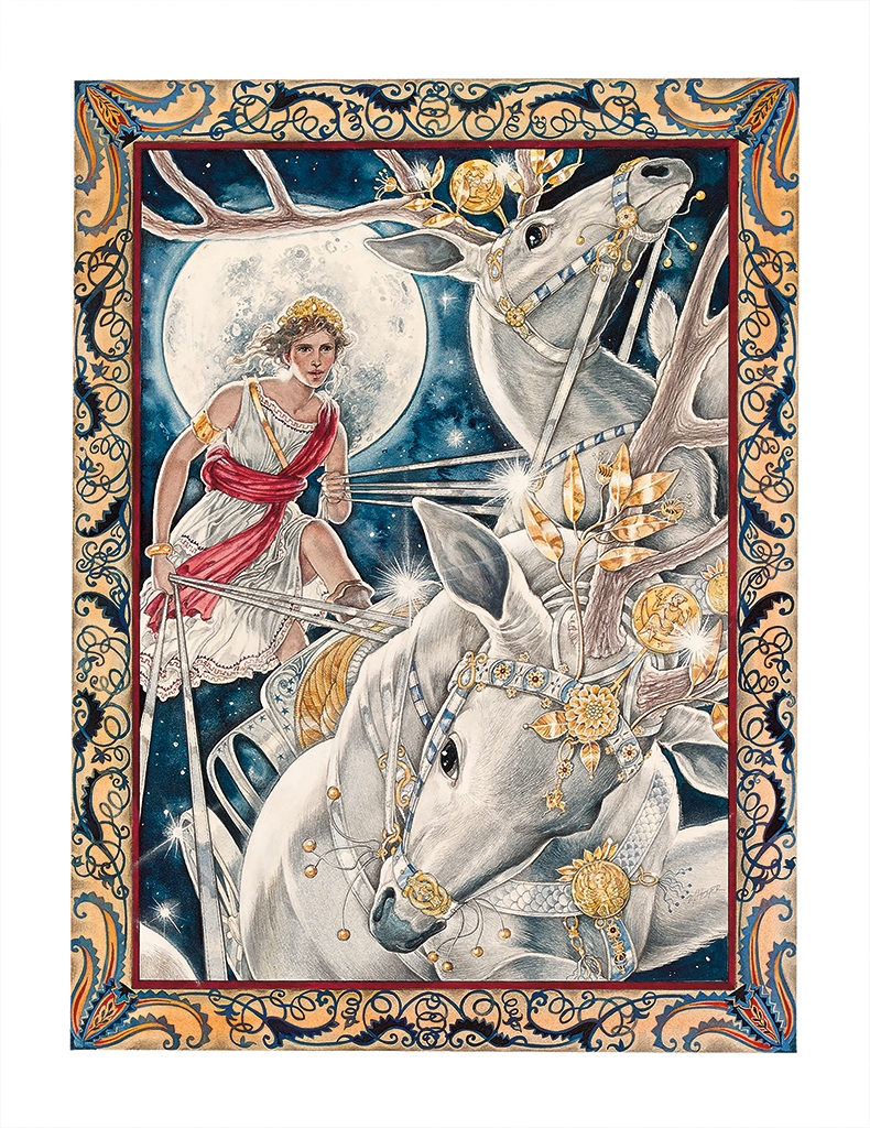 Heyer Marilee | Artemis Driving Her Chariot (2001) | MutualArt