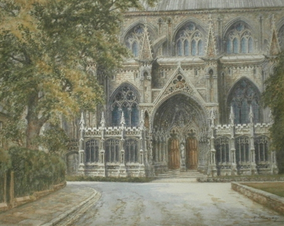 Albert H. Findley | Lincoln Cathedral | MutualArt