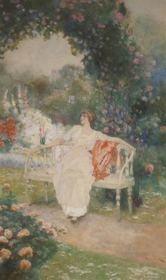 Artworks of David Woodlock (British, 1842 - 1929)