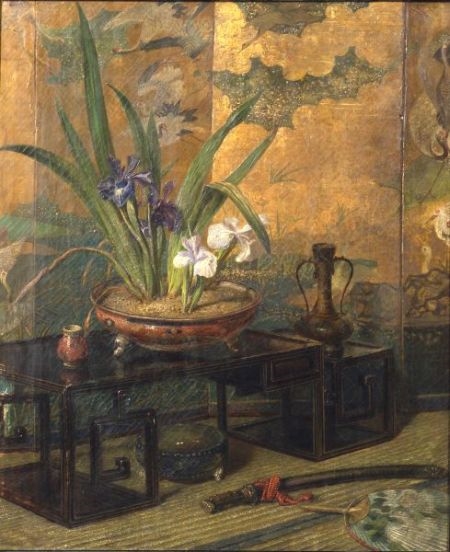 Frank Dillon | A Corner in a Japanese Curio Shop | MutualArt