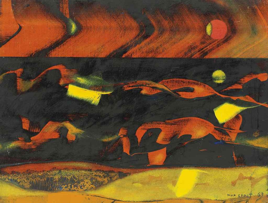 Max Ernst | La mariée du vent (1927) | MutualArt