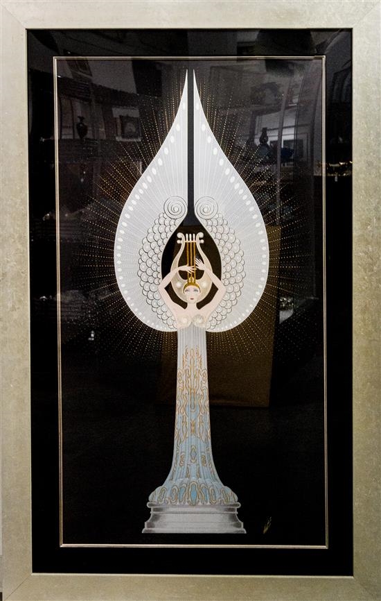 Erté | Angel Melody | MutualArt