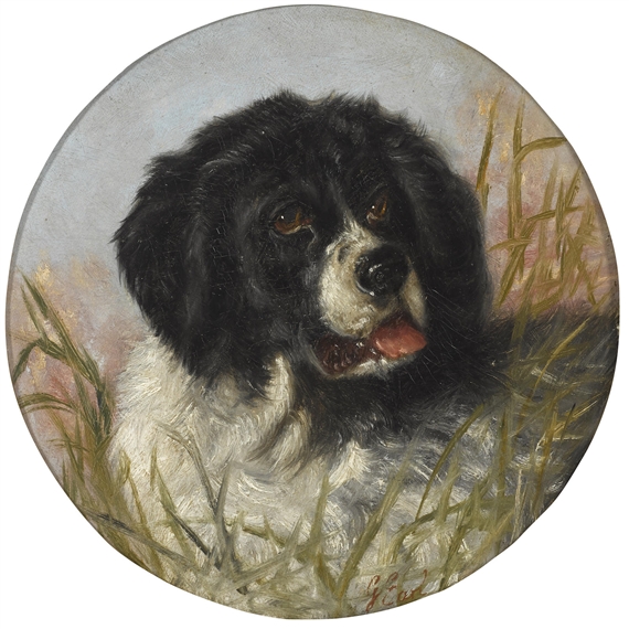 George Earl | Head of a Landseer Newfoundland | MutualArt