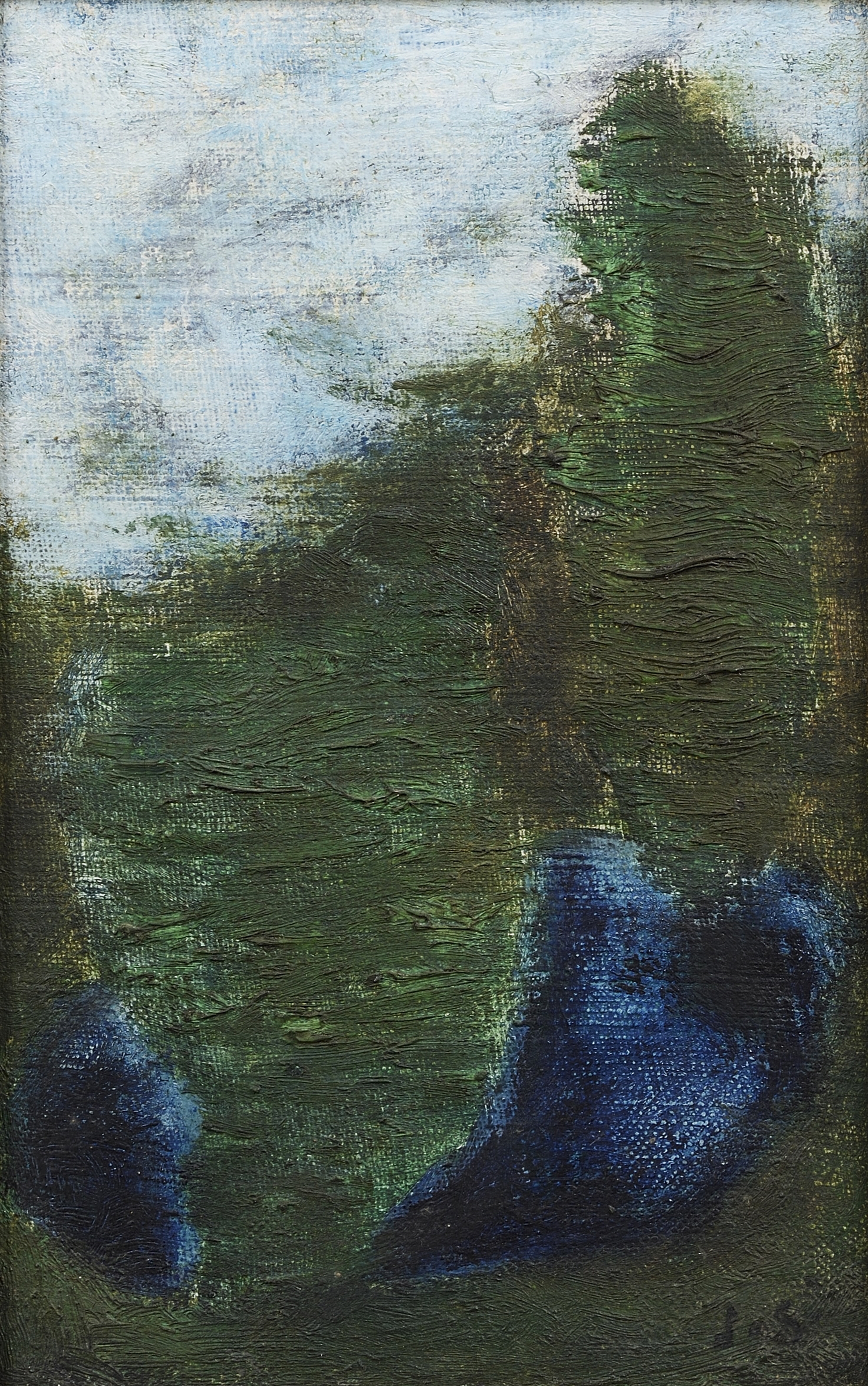 Josef Sima | Landscape (1956) | MutualArt