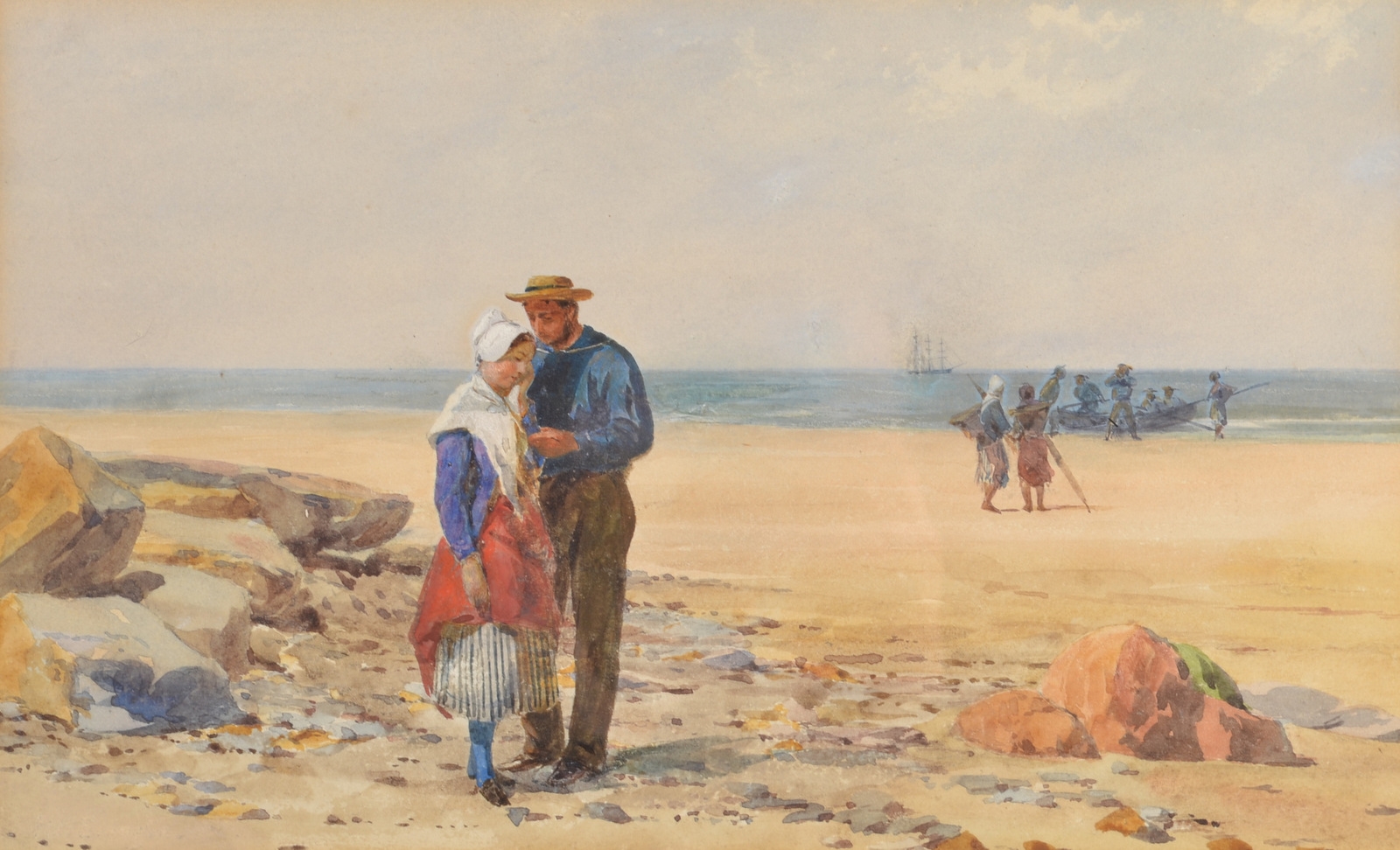 John Absolon | The Sailors Farewell | MutualArt