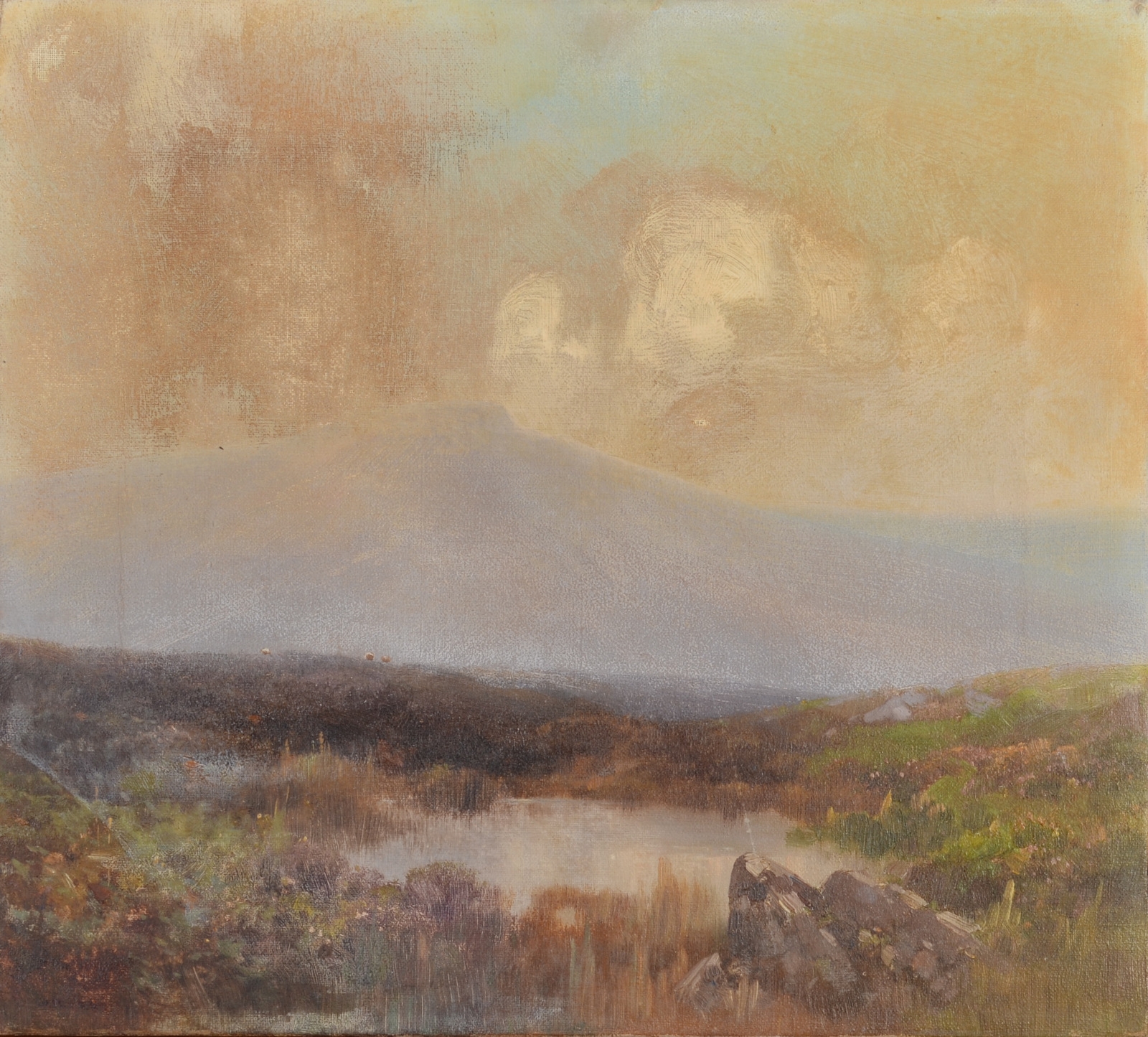Frederick John Widgery | A Dartmoor Pool | MutualArt