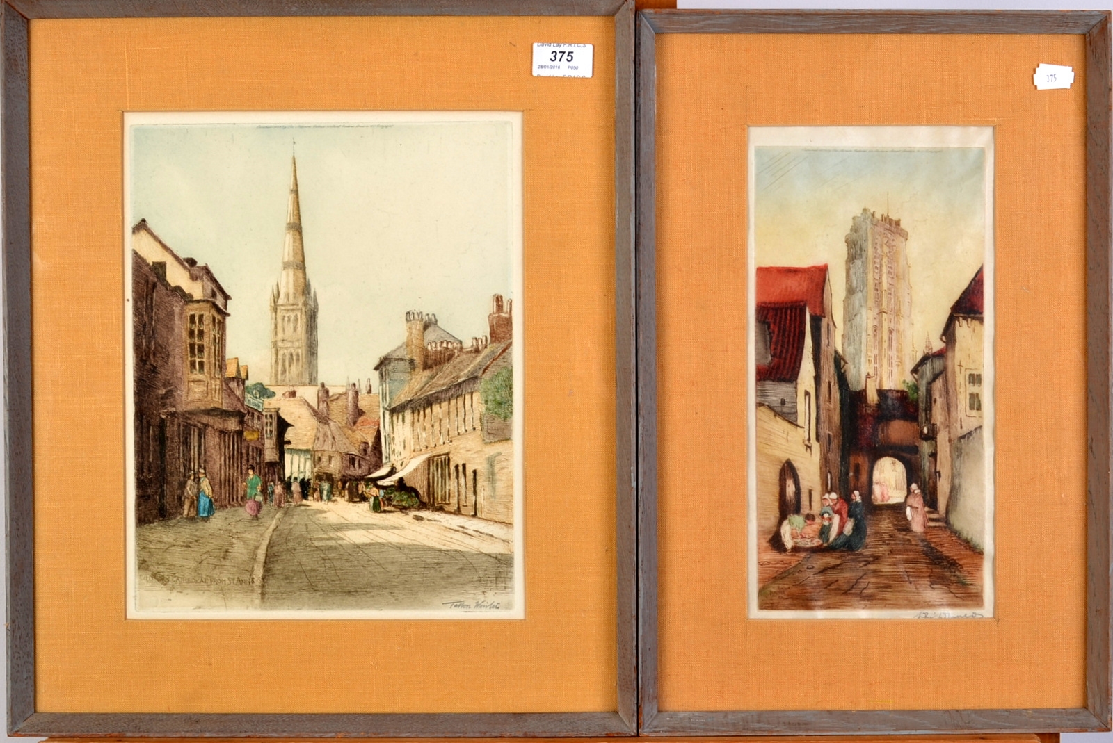 William Tatton Winter | Salisbury Cathedral from St Anne's | MutualArt