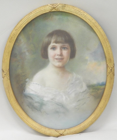 William Joseph Carroll | Portrait of Clare Mary Coldwell as a Young ...