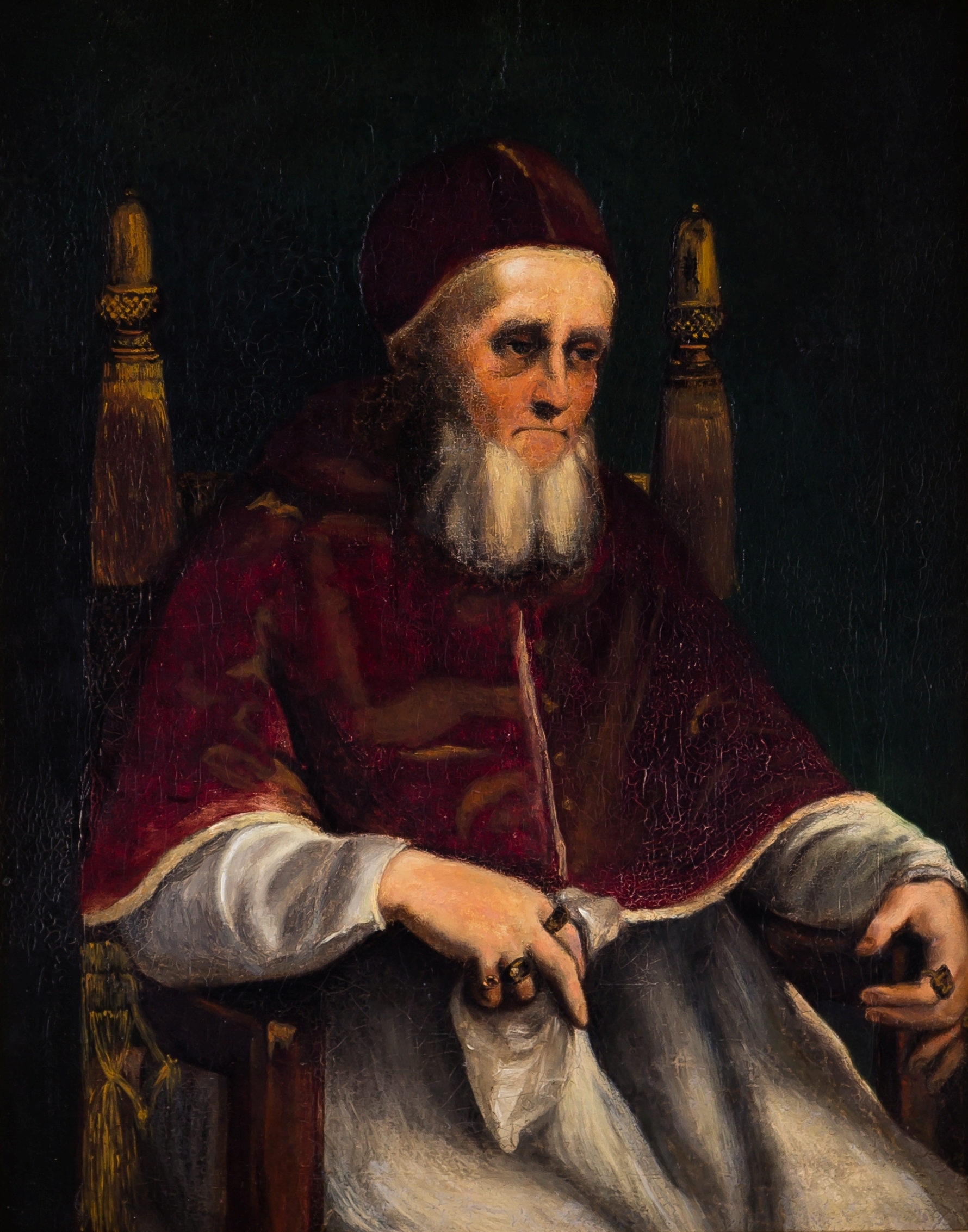 Raffaello Sanzio | Pope Julius II | MutualArt