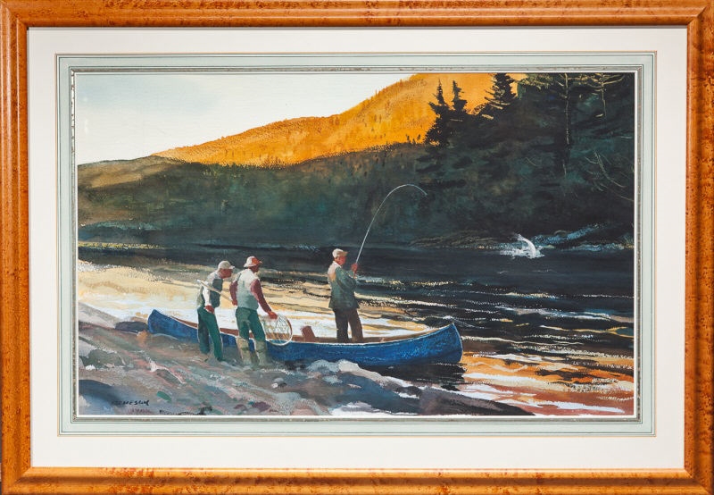 Chet Reneson | Salmon Fishing | MutualArt