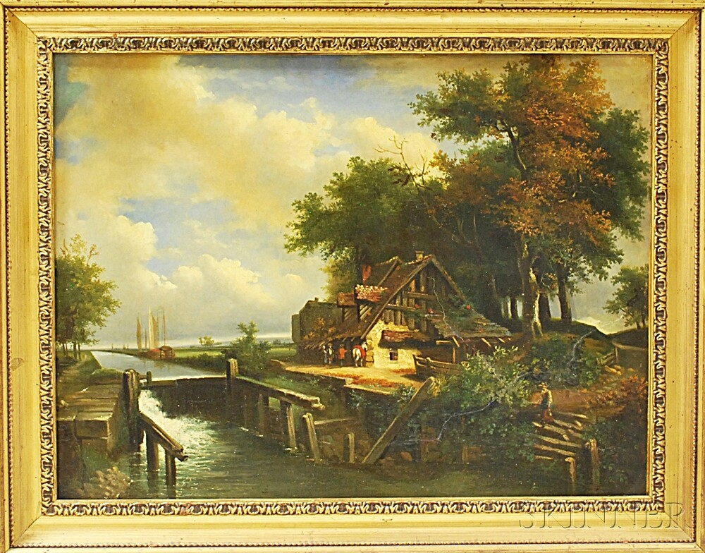 John Constable | The Lock | MutualArt