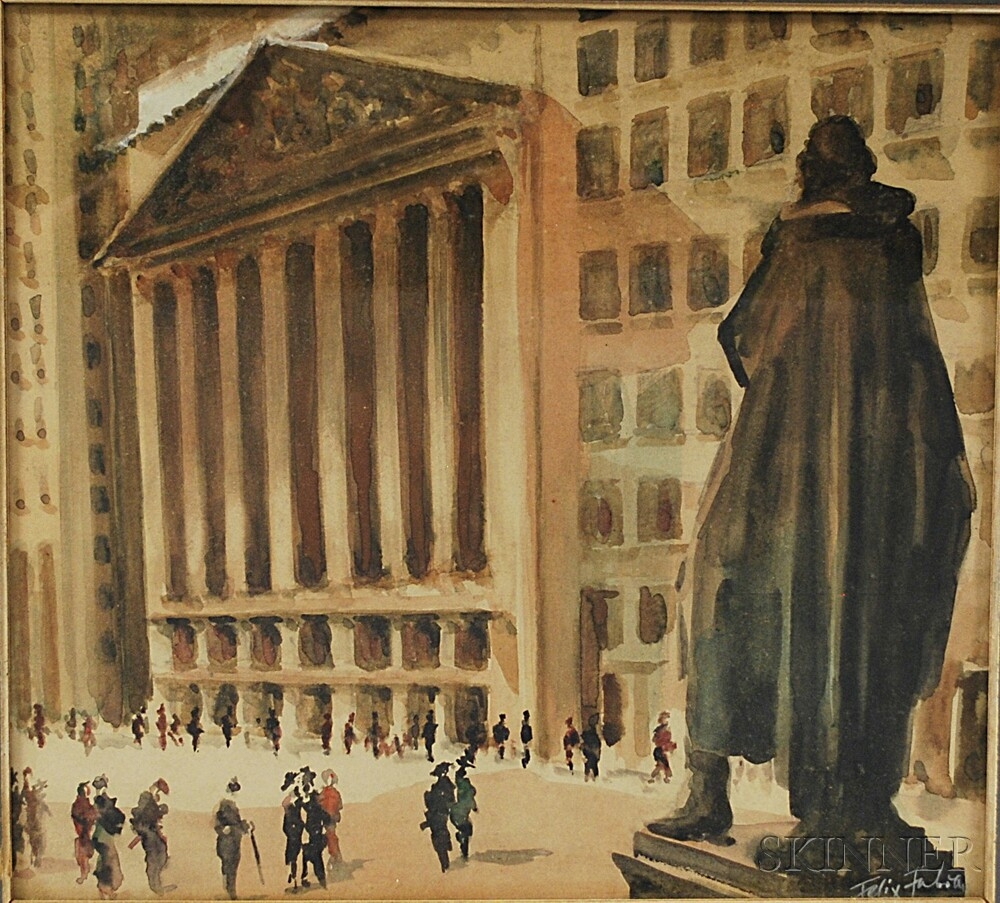 Felix Fabian | New York Stock Exchange Building | MutualArt