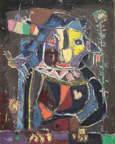 Zero Mostel | Modernist Owl | MutualArt