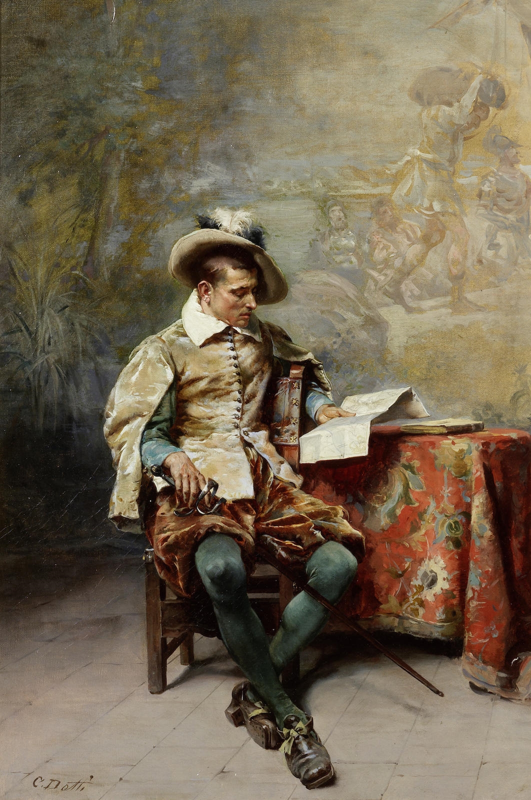 Cesare-Auguste Detti | Far away thoughts | MutualArt