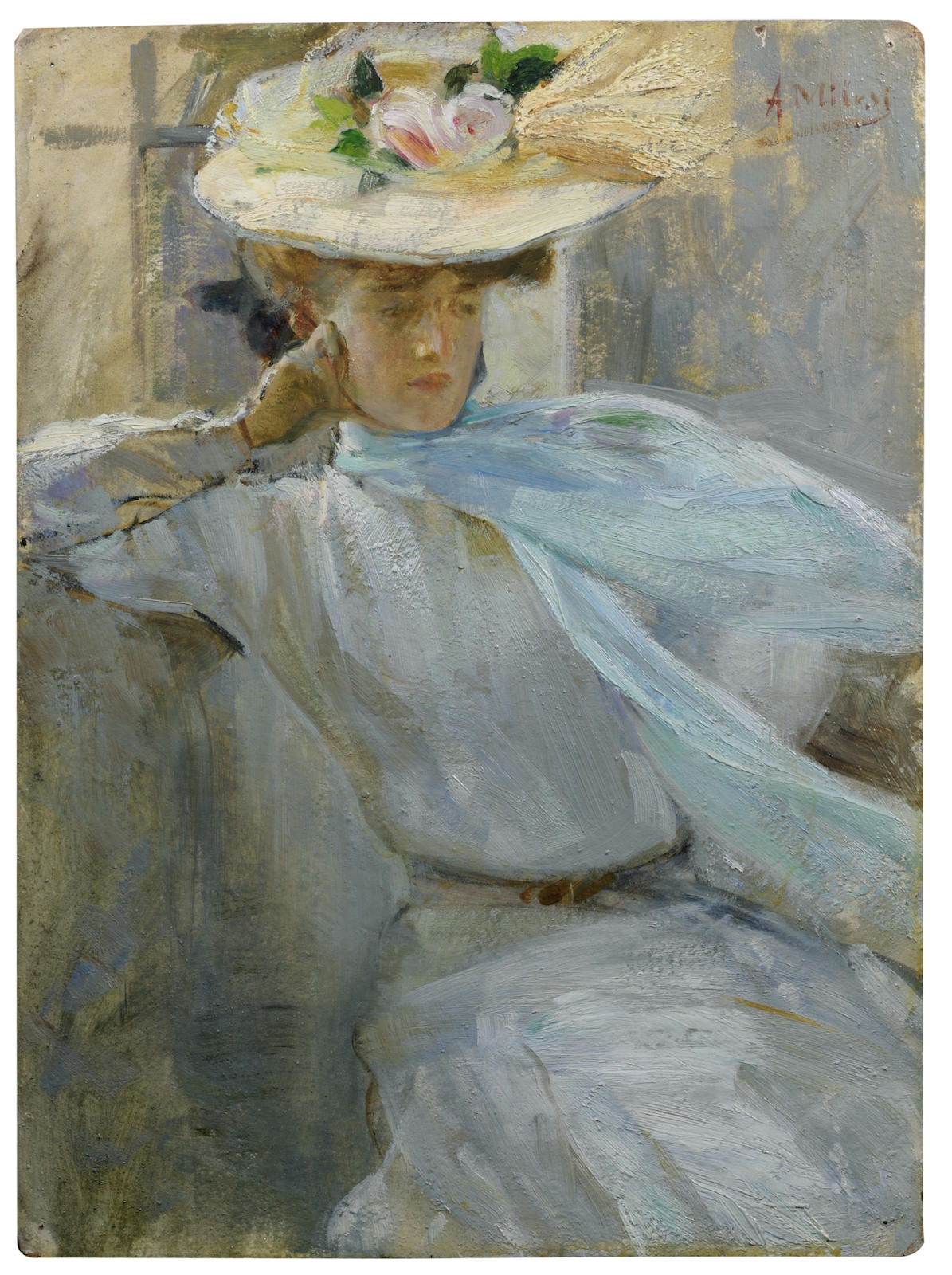 Alessandro Milesi | Portrait of Virginia Oldoini, Contessa di ...