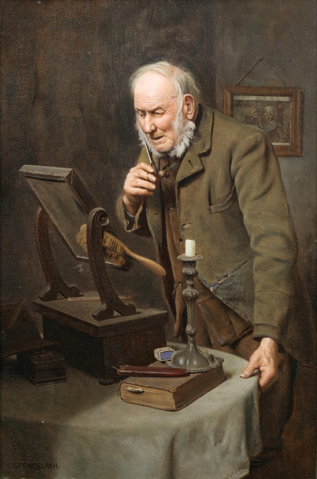 Charles Spencelayh | TEATIME | MutualArt