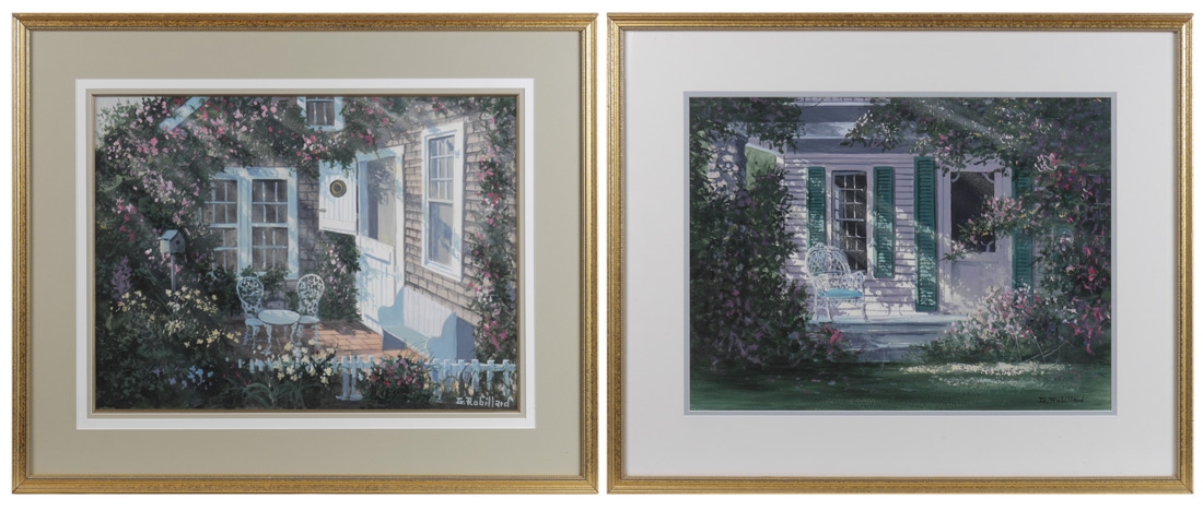 Gerald Robillard | 2 New England Patios | MutualArt