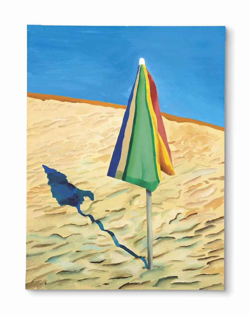 David Hockney | The Sea at Malibu (1988) | MutualArt