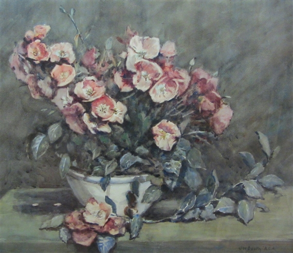 James William Booth | Still Life of Flowers | MutualArt