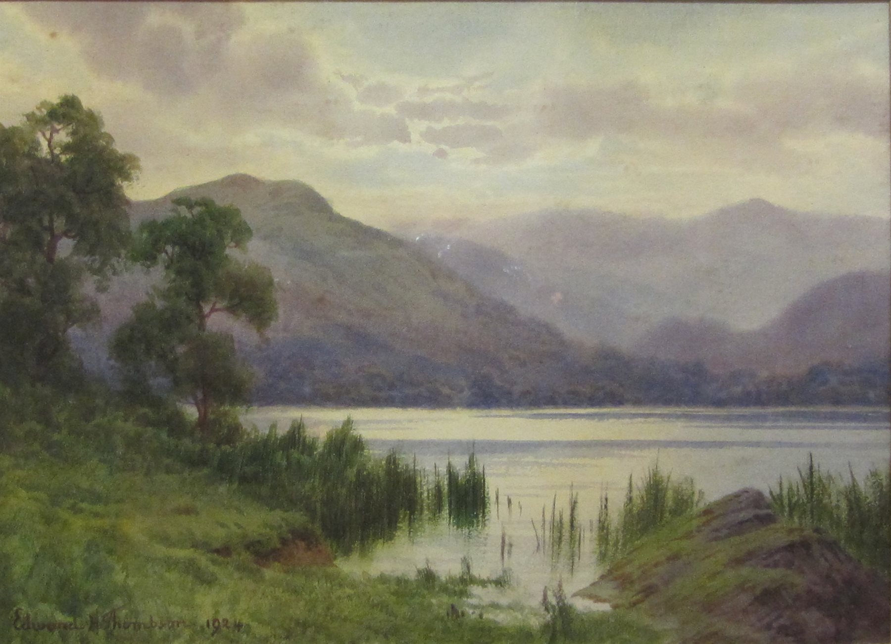 Edward Horace Thompson | Pair of Works: Windermere and Derwentwater ...