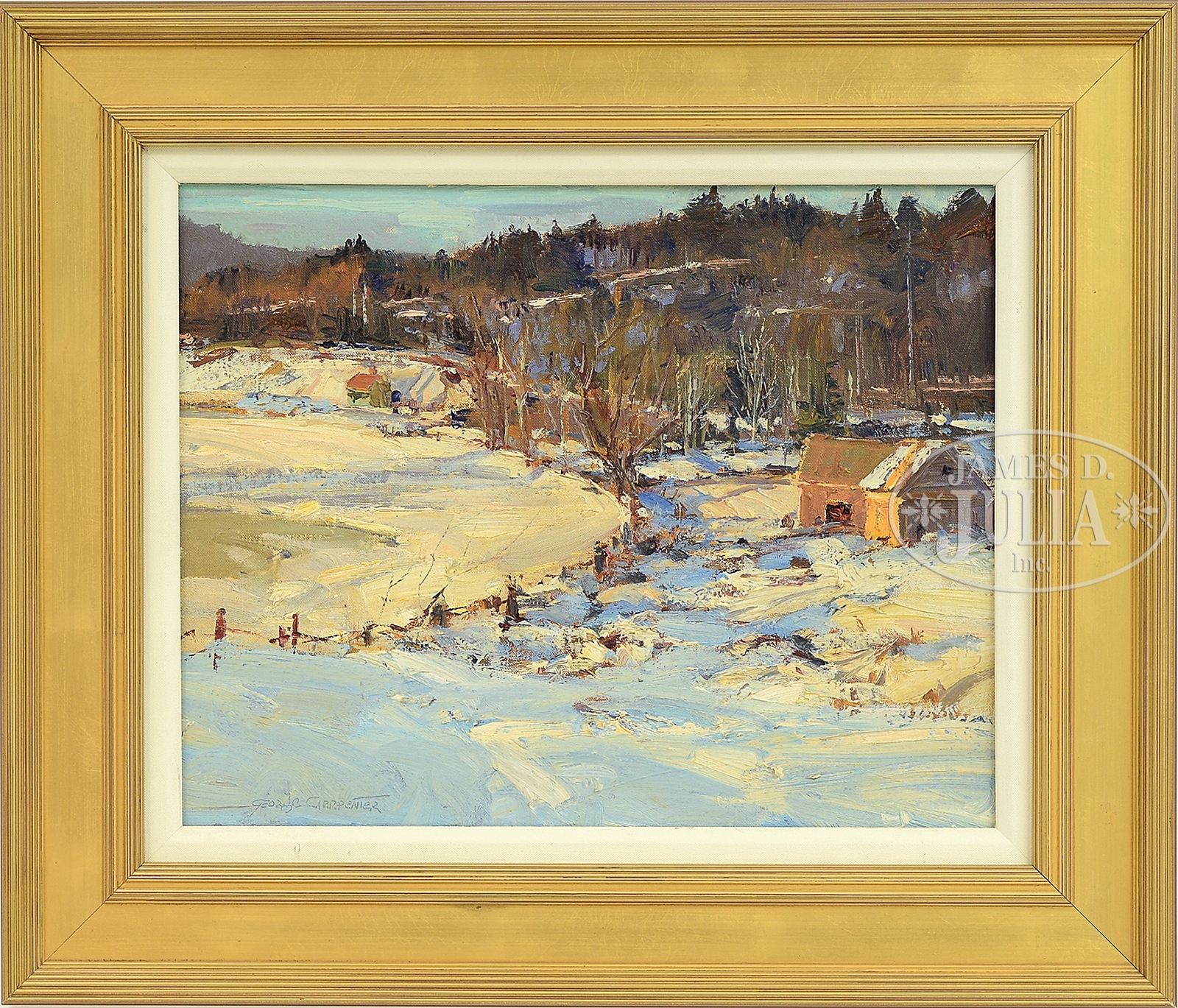 George Carpenter | Persimmon Barns on Snowy River | MutualArt