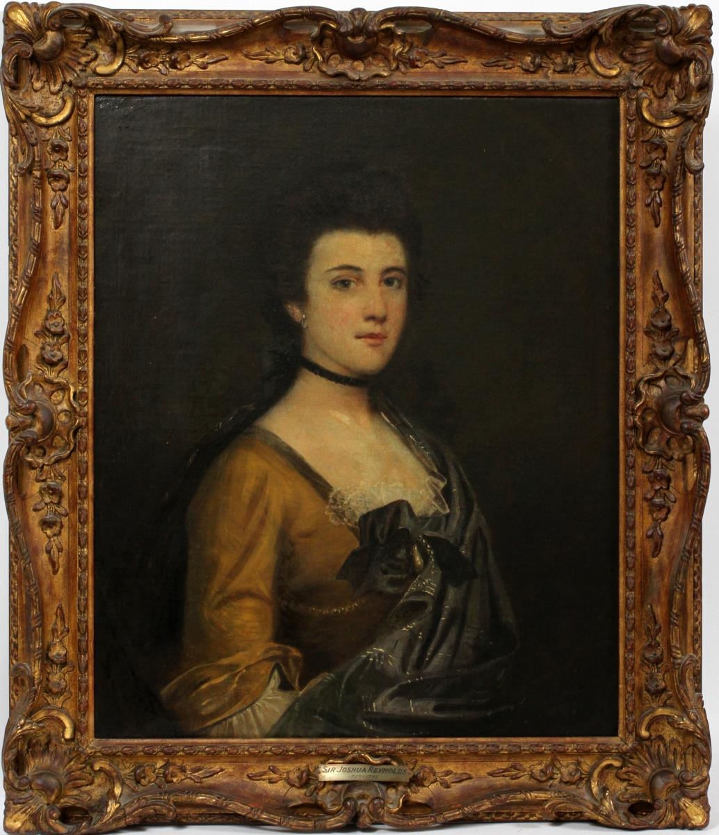 Sir Joshua Reynolds | Portrait of a lady | MutualArt