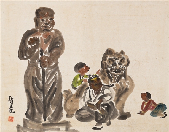 Artworks of Lee Ungno (Korean, 1904 - 1989)