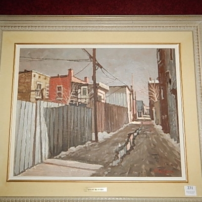 Littorio del Signore | Ruelle près de Mont-Royal | MutualArt