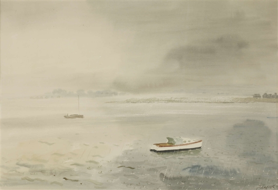 Roland Vivian Pitchforth | RIVER BLACKWATER (1947) | MutualArt