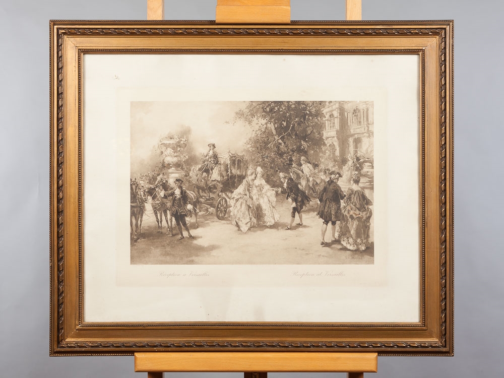 Vicente García de Paredes | Reception at Versailles | MutualArt