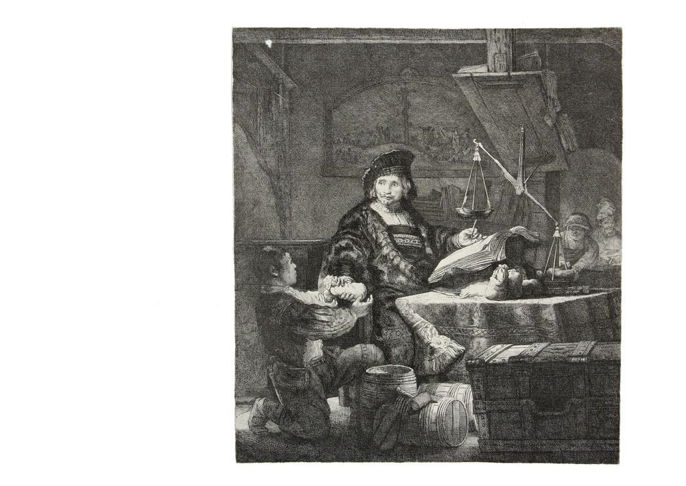 Rembrandt van Rijn | Gold Weigher, Portrait of Johannes Wtenbogaert ...