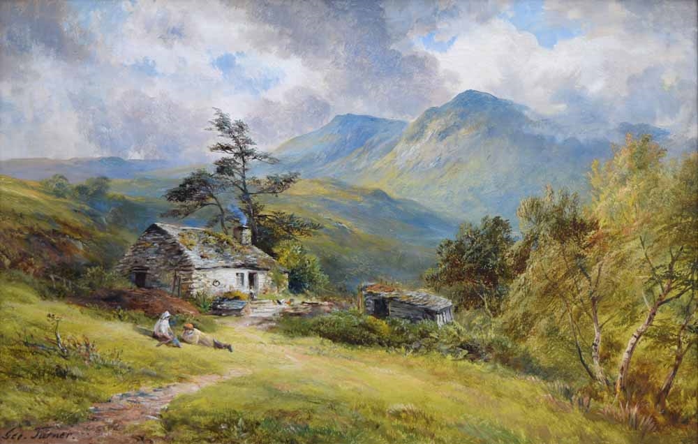 George Turner | A lane near Windley, Derbyshire | MutualArt