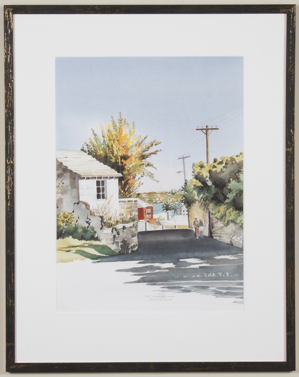 Jill Amos Raine | QUIET BERMUDA LANE | MutualArt