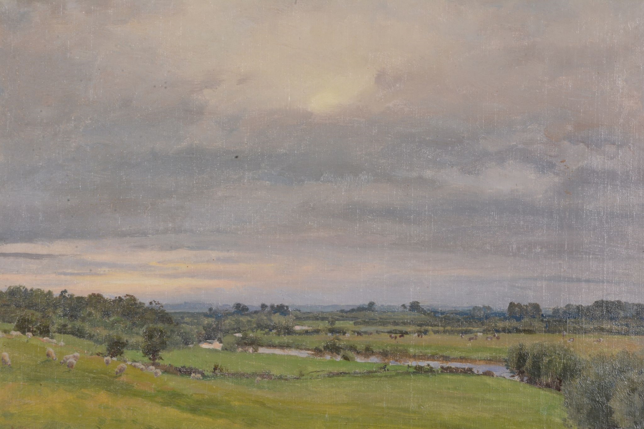 Alfred Parsons | Extensive river landscape | MutualArt