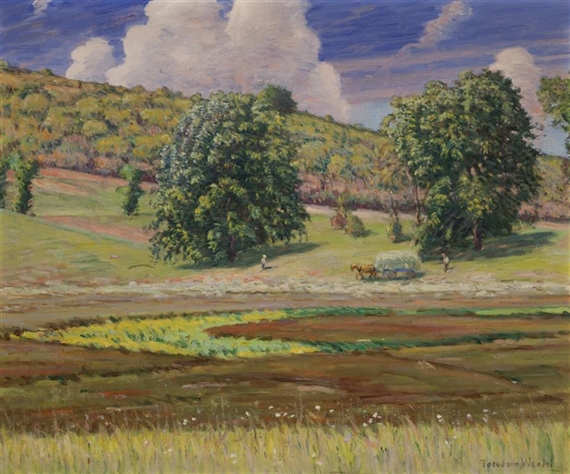 Theodore Wendel | Provincial landscape | MutualArt
